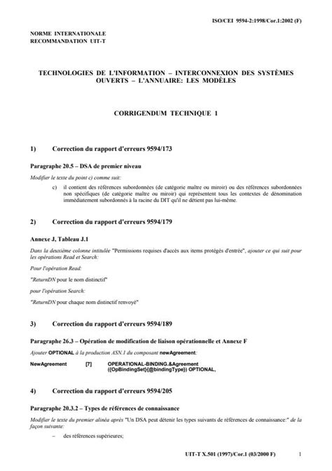 ISO IEC Cor Information Technology Open Systems Interconnection The