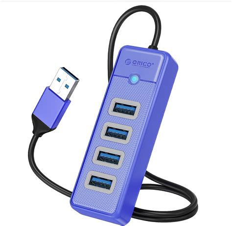 Amazon Com ORICO Port USB HUB USB Splitter For Laptop With Ft Cable Multi USB Port