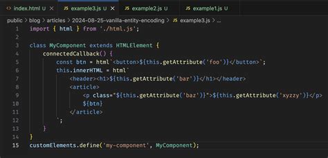 Editing Plain Vanilla