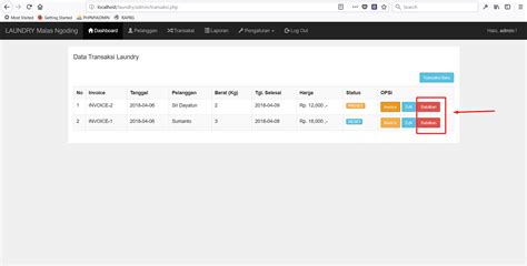 belajar php and mysqli dari dasar sampai membuat sistem informasi laundry