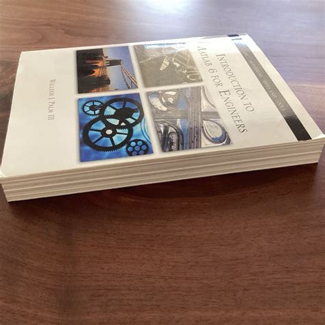 Introduction To Matlab 6 For Engineers By William J Palm Paperback