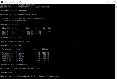 Guide How To Unhide Recovery Partition In Windows