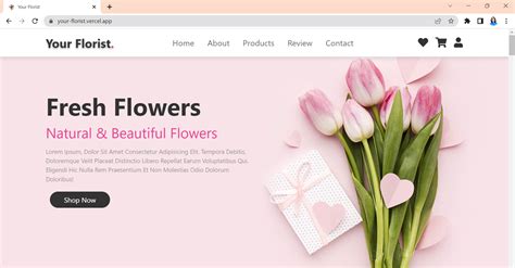 GitHub Pragati Tripathi Your Florist A Responsive Simple HTML CSS Website For Ordering