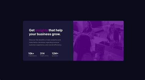 Frontend Mentor Stats Preview Component Coding Challenge Solution