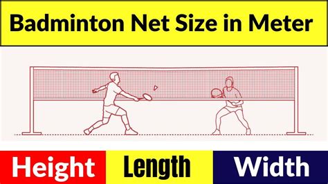Badminton Net Height Badminton Net Size And Height Badminton Net Size In Meter Badminton