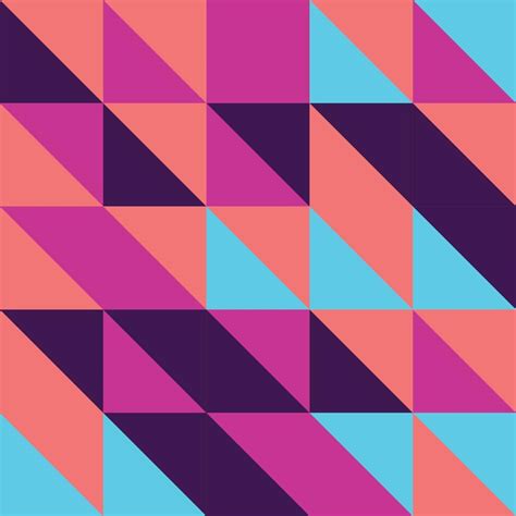 Geometric Rectangle Shape Bauhaus Pattern Vector Design And Modern Art