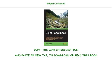 Ebook Delphi Cookbook Full Books