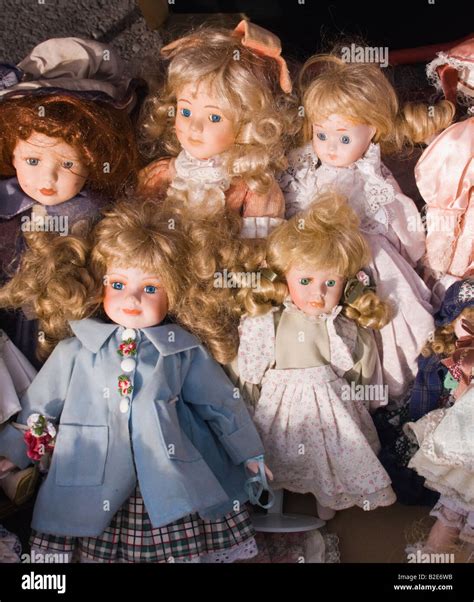 Children s little girl dolls Stock Photo - Alamy