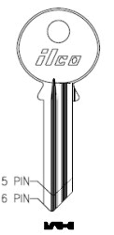 Esp Y1 Key Blank For Yale 8 5 Pin