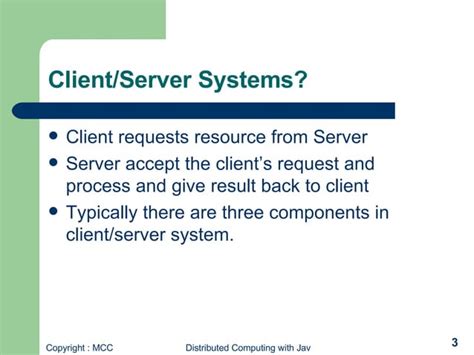 Distributed Programming Using Rmi Ppt Programming Languages Computing