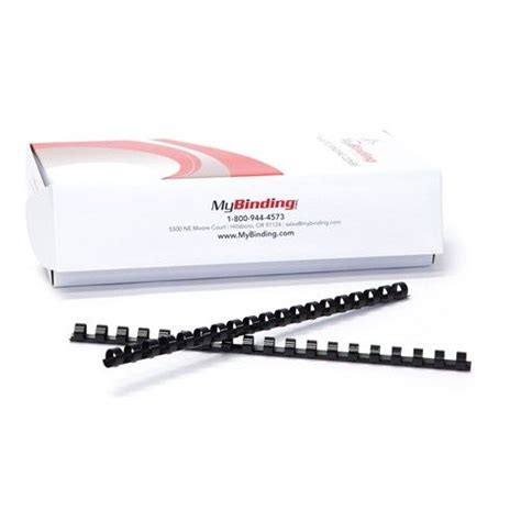 Buy 1 2 Black Plastic Binding Combs 100pk At 9 79 PC120BK