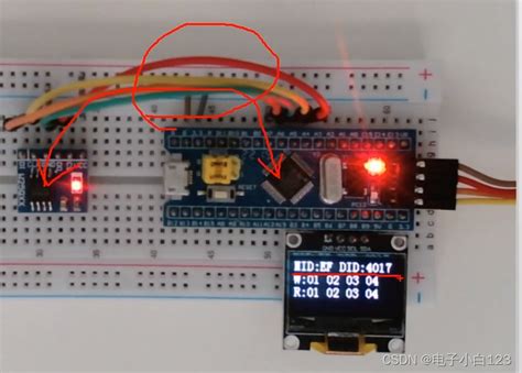 Stm32学习笔记（113） 软件spi读写w25q64w25q64连接stm32 Csdn博客