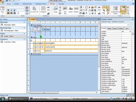 Ms Access Cascading Combo Box 33 Youtube