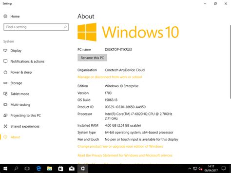 Windows 10 Upgrade The Edition With Intune In The New Azure Portal Ctglobal