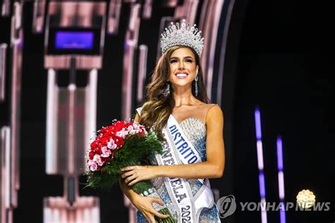 왕관의 주인공2022 미스 베네수엘라 선발대회 연합뉴스