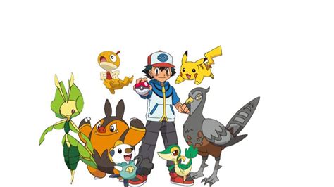 Ash Ketchum Unova Team Pok Mon Amino