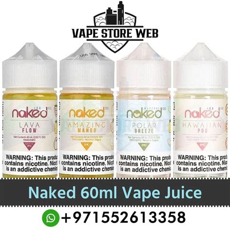 Best Naked Vape Juice 60ml 3mg E Liquid Price In Dubai