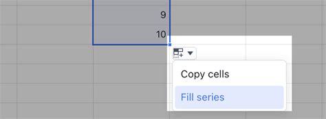 Use Autofill In Sheets