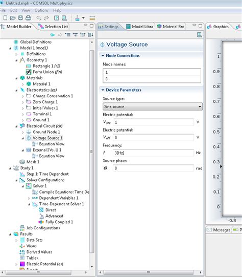 Coupling Electrostatic Model And Model Electric Circuit
