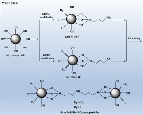 Schematic Illustration Of The Preparation Process Of Dumbbell Like Sio2 Download Scientific