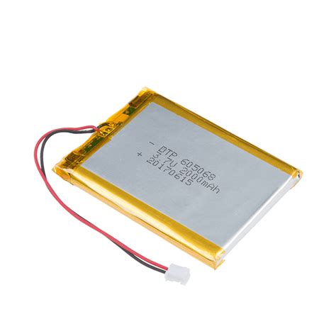 Batería Polímero Ion Litio 3 7v 2000mah Dynamoelectronics