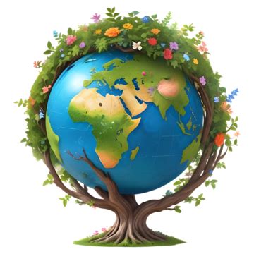 Transparent Earth And Tree PNG Transparent Images Free Download Vector Files Pngtree