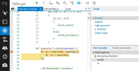 ie 11 f12 developer tools narzędzie godne używania
