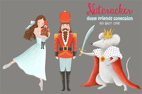 Nutcracker Ballet Clip Art Masterbundles