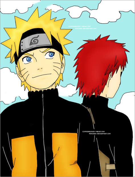 Naruto And Gaara Friends