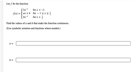 Solved Let F Be The Function F X X For X