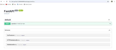 deploying a car recommender ml model with fastapi on heroku by