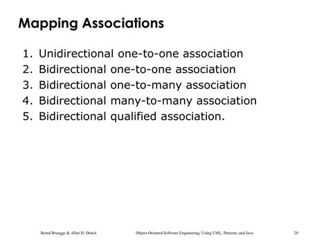 Ppt Chapter 10 Mapping Models To Code Powerpoint Presentation Free Download Id 594610