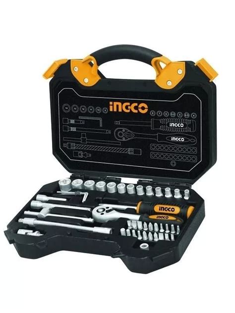 Juego De Dados Y Llave Crique Ingco 45 Pzas 1 4 Hkts14451 U S 58 00 En Mercado Libre