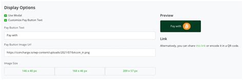 Create Bitcoin Payment Button And Bitcoin Donation Button