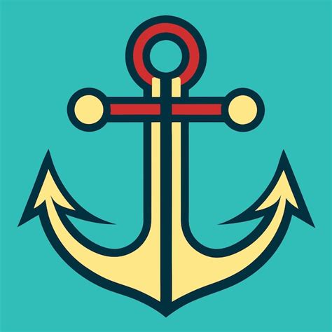 Classic Anchor Symbol Vector Detailed And Timeless Design For Nautical