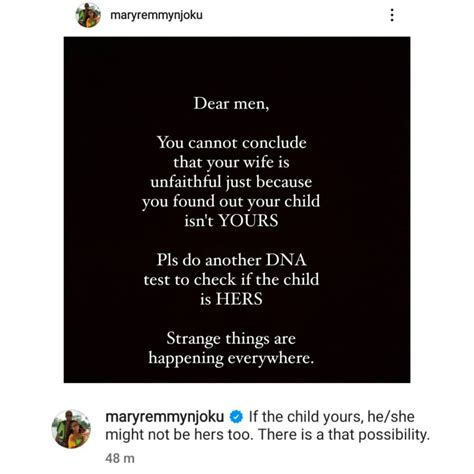You Cannot Conclude Your Wife Is Unfaithful Just Because You Found Out