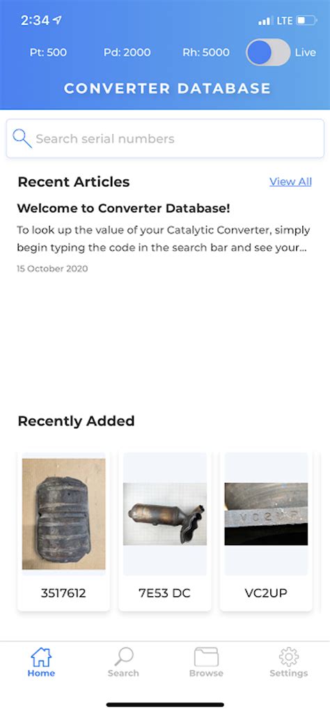 catalytic converter database apk for android download