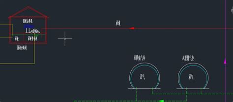 生活垃圾回收厌氧发酵制沼气工艺流程cad图 Autocad 2013 模型图纸下载 懒石网