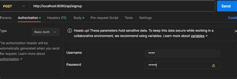 Postman 401 Getting Unauthorized Springboot Rspringboot