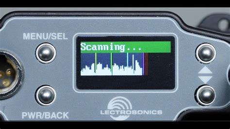 Lectrosonics Dsr4 Deep Dive Video 2 Rf Spectrum Scanning And Manual