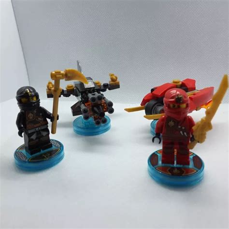 Lego Dimensions Ninjago Kai And Cole Team Pack 71207 Complete Great Condition 3076 Picclick Ca