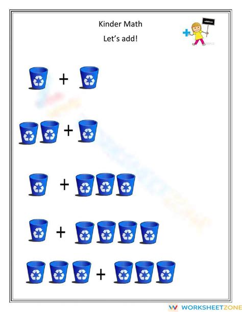 Addition Practice To 10 Worksheet