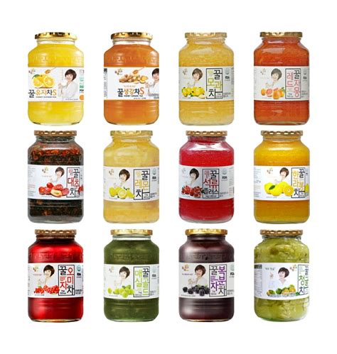 꽃샘 유자차 1kg 생강차 레몬차 자몽차 오미자차 한라봉차 티몬