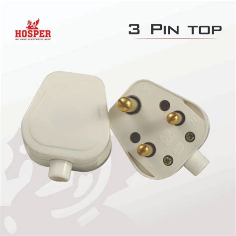White Pin Plug Top At Rs Piece In New Delhi ID