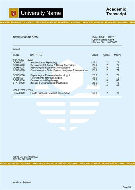 Fake University Transcript 6 Diploma Outlet