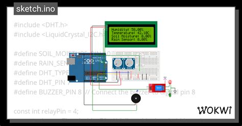 Advance Greenhouse Wokwi Esp32 Stm32 Arduino Simulator