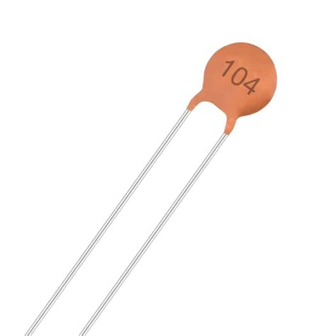 0 1uf 50v Ceramic Disc Capacitor 10 Piece Set