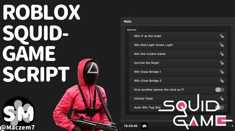 Roblox Squid Game Script Youtube