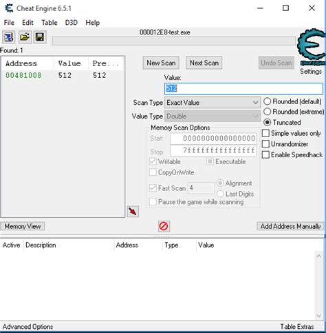 C View Double Variable In Memory Stack Overflow