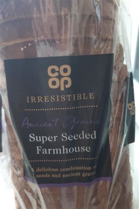Super Seeded Farmhouse Bread Coop Kalorie Kj A Nutriční Hodnoty